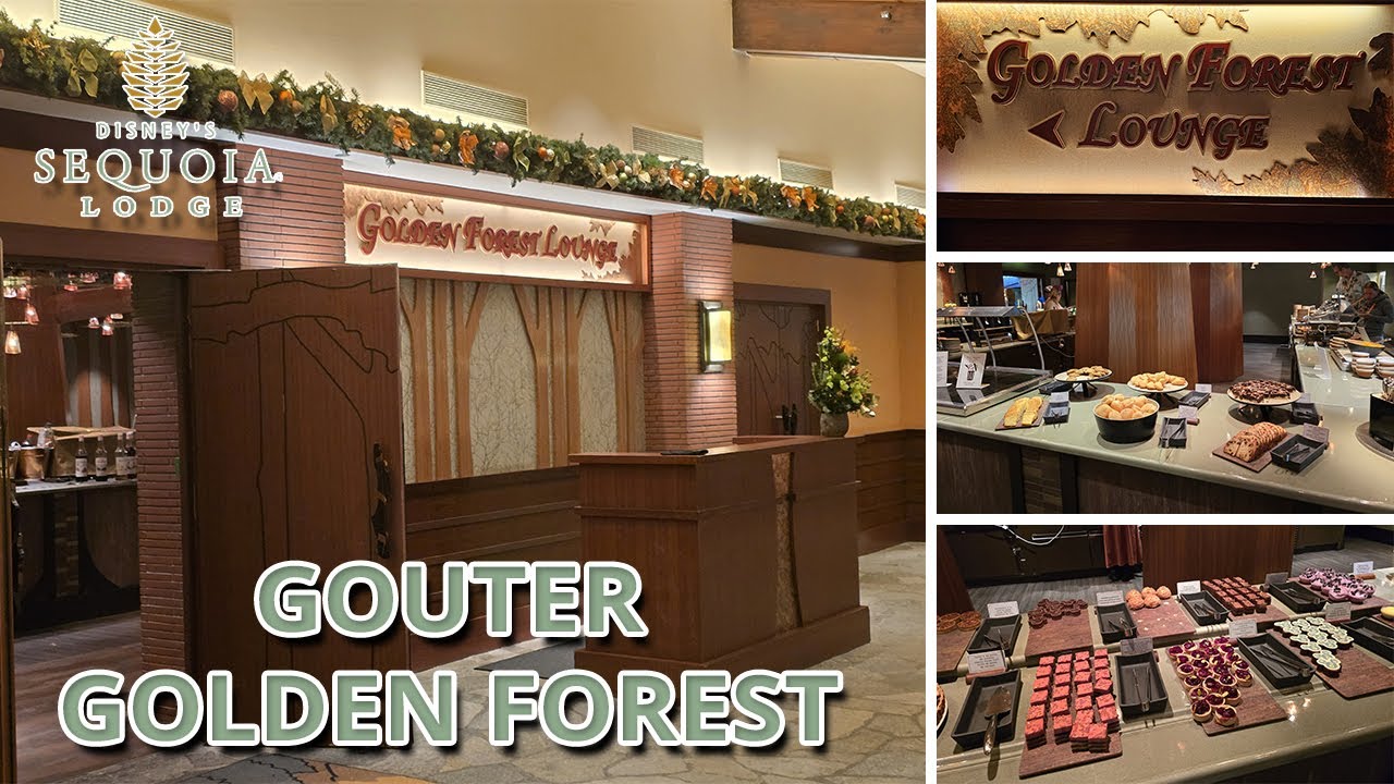 GOUTER GOLDEN FOREST HOTEL SEQUOIA LODGE DISNEYLAND PARIS - YouTube