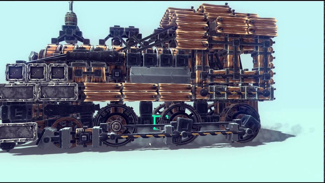 철도비시즈(train besiege)3. -증기기관차- - YouTube