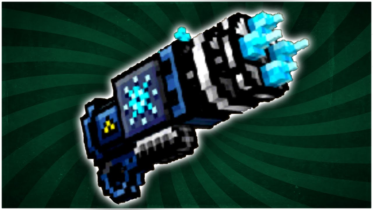 Pixel Gun 3D - Icicle Minigun UP2 [Review] - YouTube