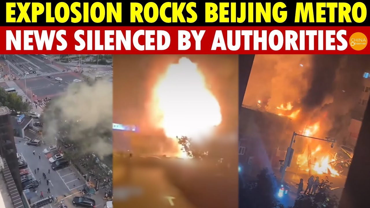 Explosion at Beijing Subway Station Causes Panic; Authorities Suppress ...