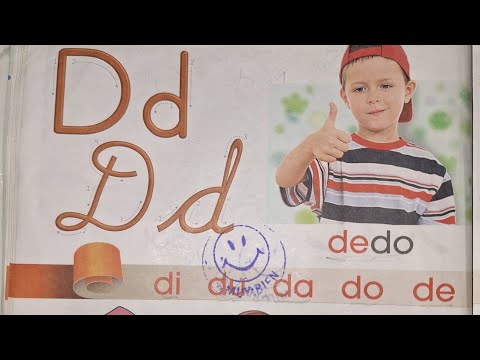 Libro primero de lectura y escritura lección de la letra Dd - YouTube