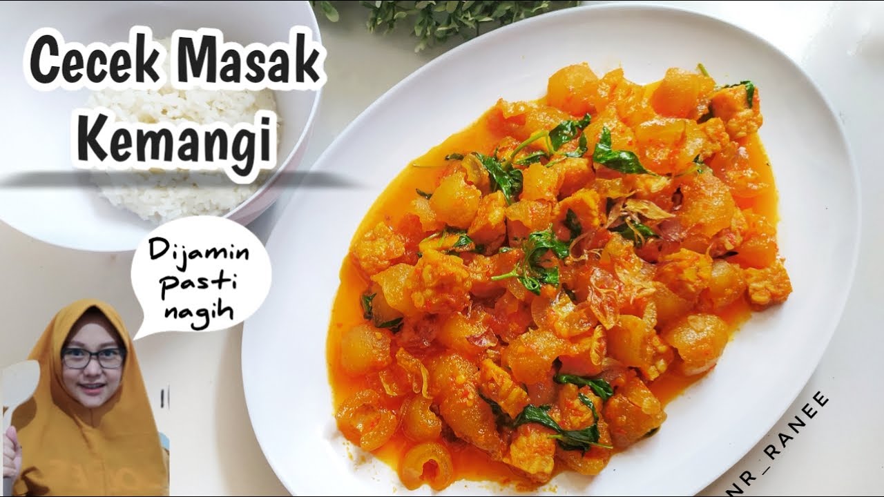 KRECEK KULIT SAPI MASAK KEMANGI | PEDAS, WANGI DAN NAGIH, gak nyangka ...