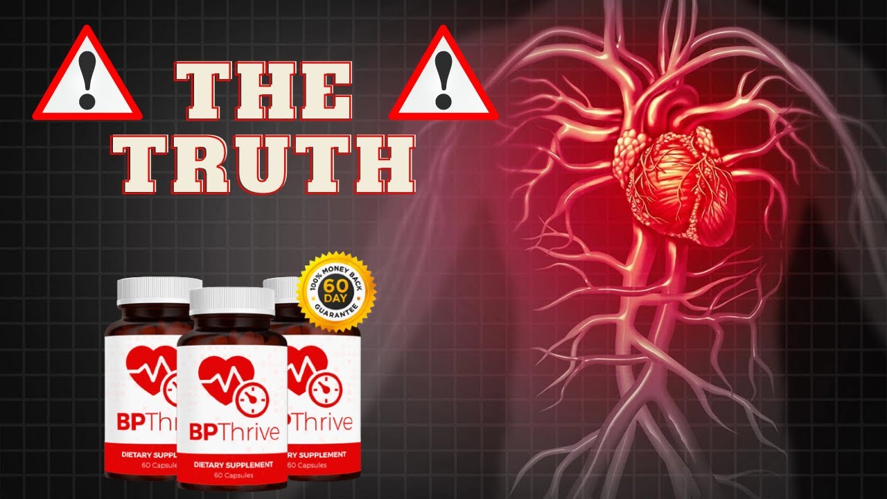 BPThrive ⚠️((BE CAREFUL!))⚠️ BP Thrive Reviews: Is BPThrive Blood ...