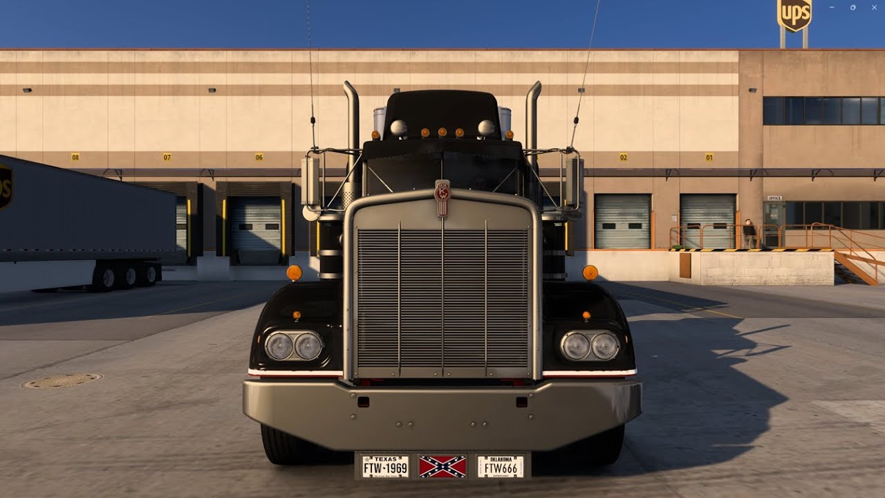 ATS / 1979 Kenworth W900A / Beautiful Landscape - YouTube