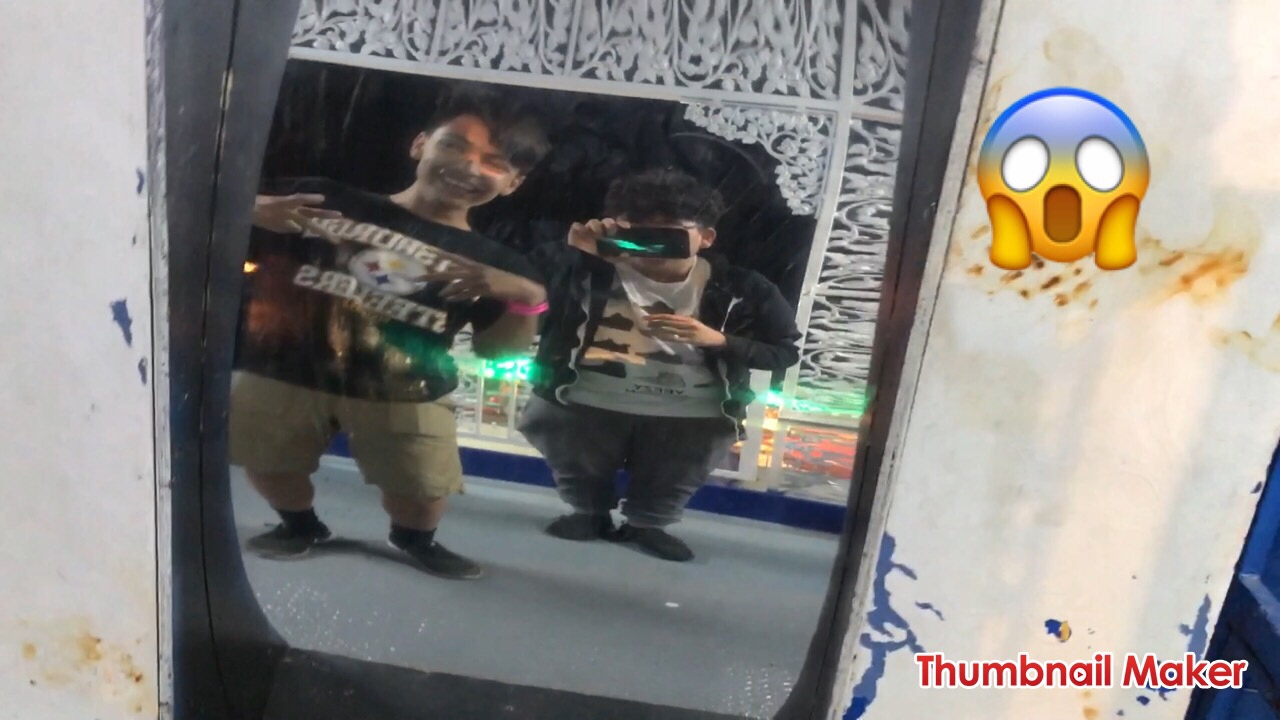 Night at the Fair (Mirror Maze Fail!!) - YouTube