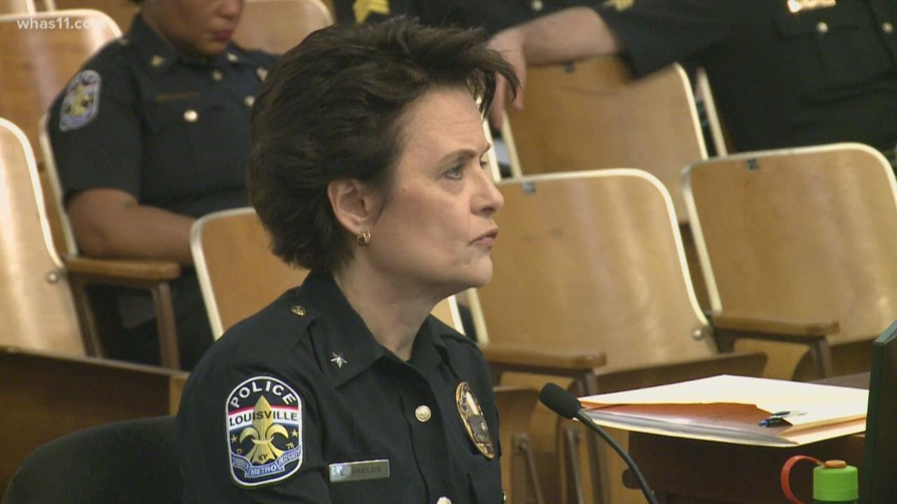 Metro Police chief presents budget plan to Metro Council - YouTube