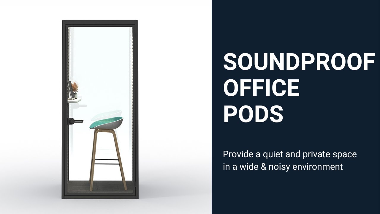 Soundproof Office Phone Booth Acoustic Pods Meeting Pods | Open Office ...