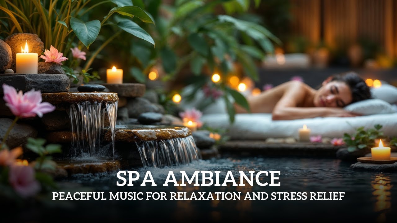 Spa Ambiance | Peaceful Music for Relaxation and Stress Relief - YouTube