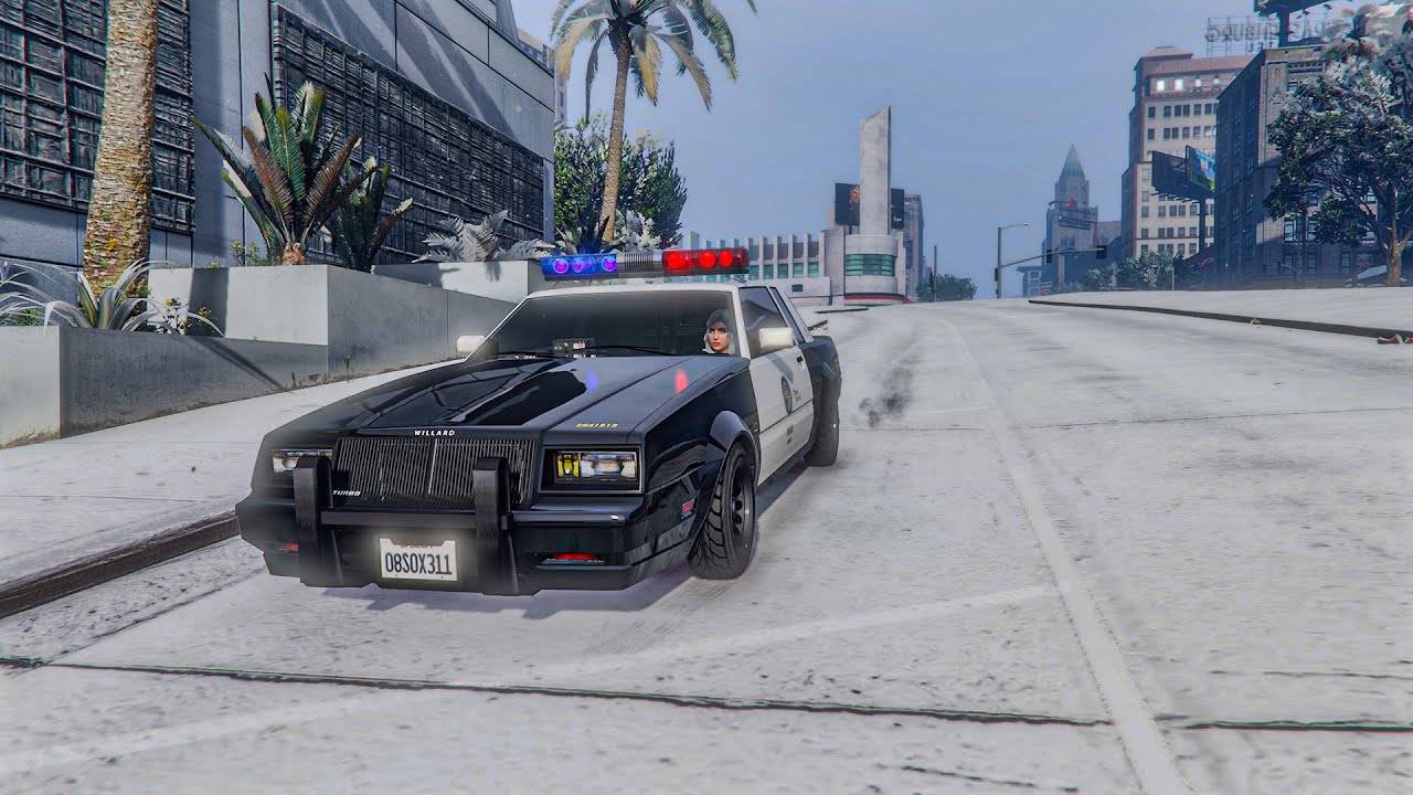 GTA 5 ONLINE - Outreach Faction { Buick Regal/Grand National Police Car ...