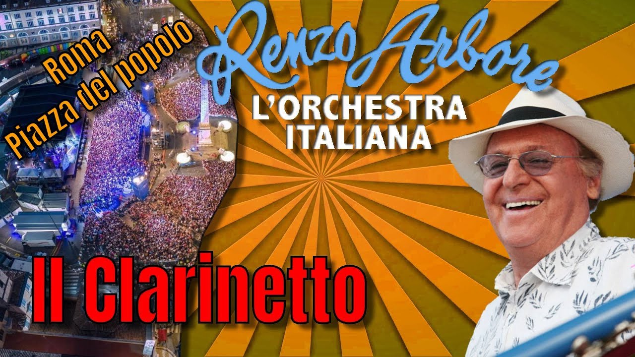 Il Clarinetto Renzo Arbore Orchestra italiana - YouTube