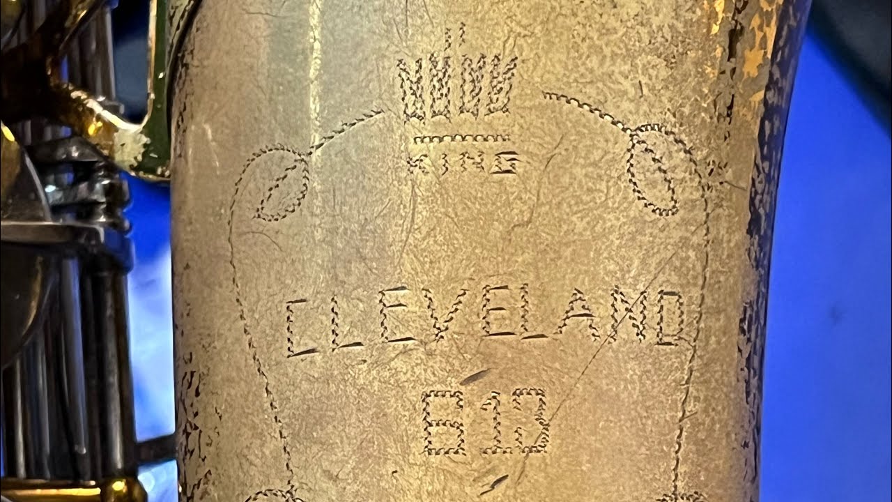 Sax Alto KING Cleveland 613 (1975) - YouTube