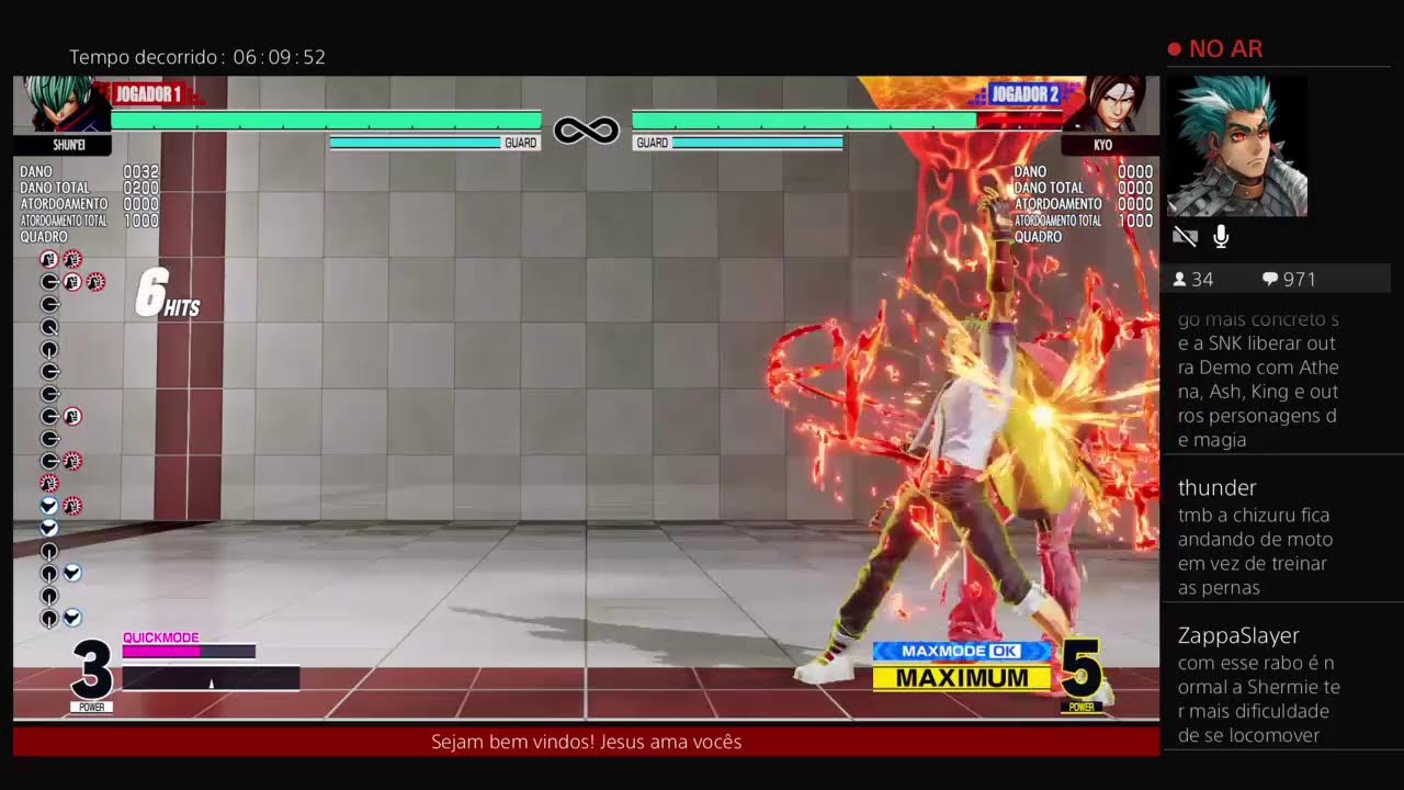 KoF XV beta dia 2 - YouTube
