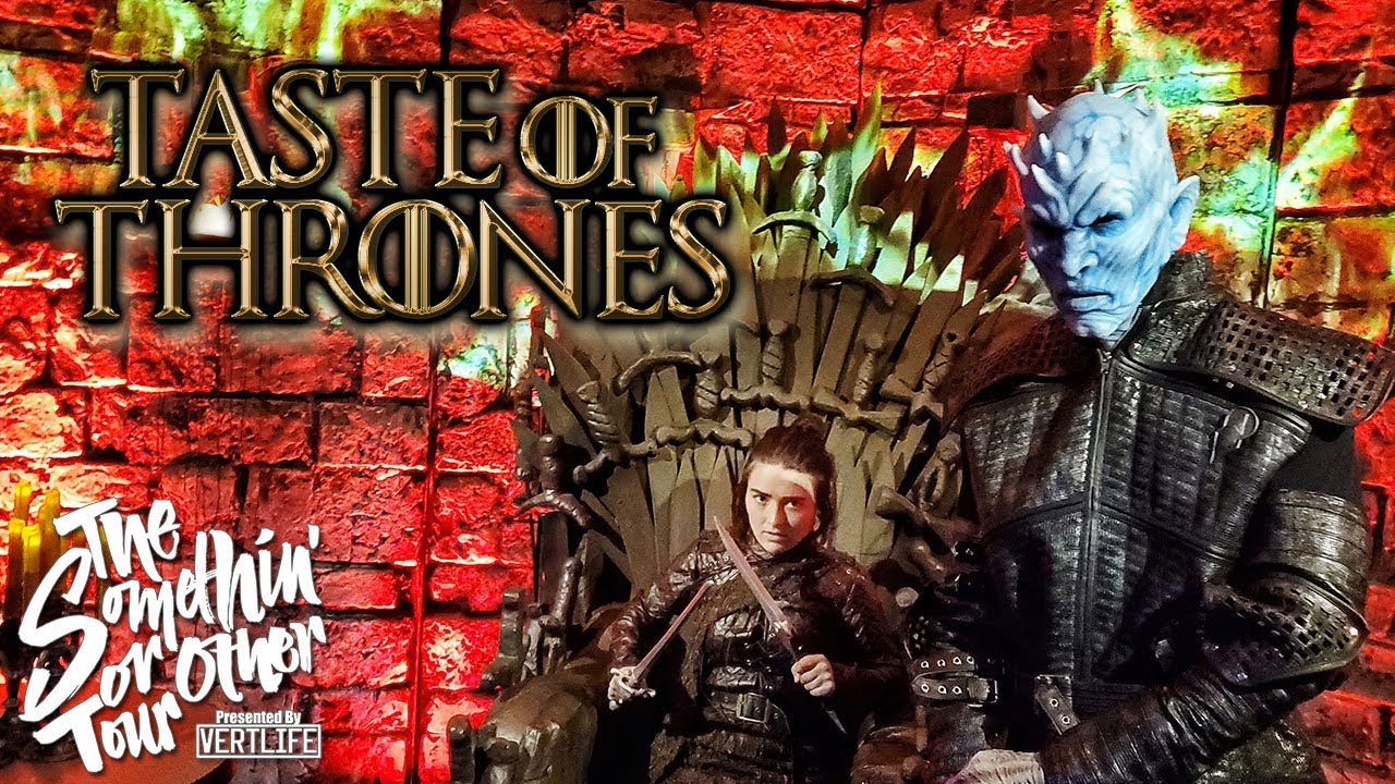 GAME of THRONES: Farewell Feast at TASTE OF THRONES! - YouTube
