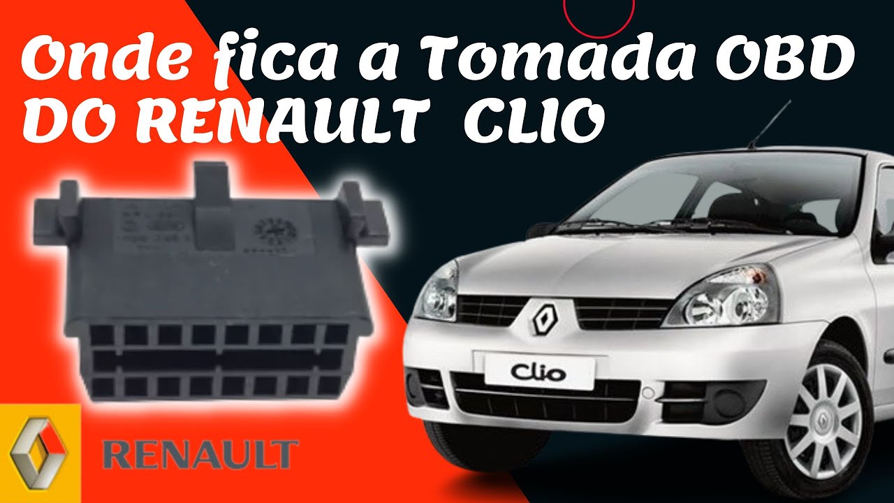 Onde fica a tomada OBD do Renault Clio - YouTube