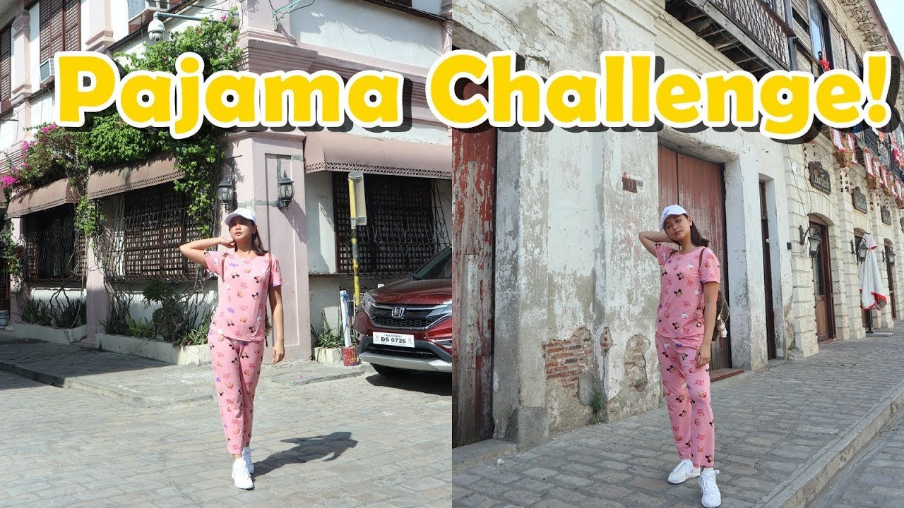 24hr PAJAMA CHALLENGE IN ILOCOS! - YouTube