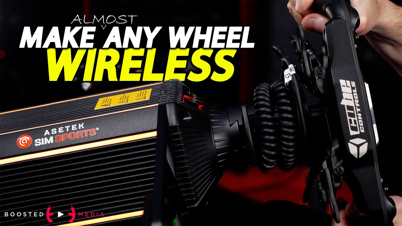 MAKE YOUR USB WHEEL WIRELESS! - Asetek Simsports Quick Release Adapter ...