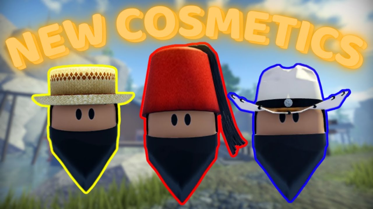 *COSMETICS UPDATE* All of the New Cosmetics! | The Wild West Roblox - YouTube