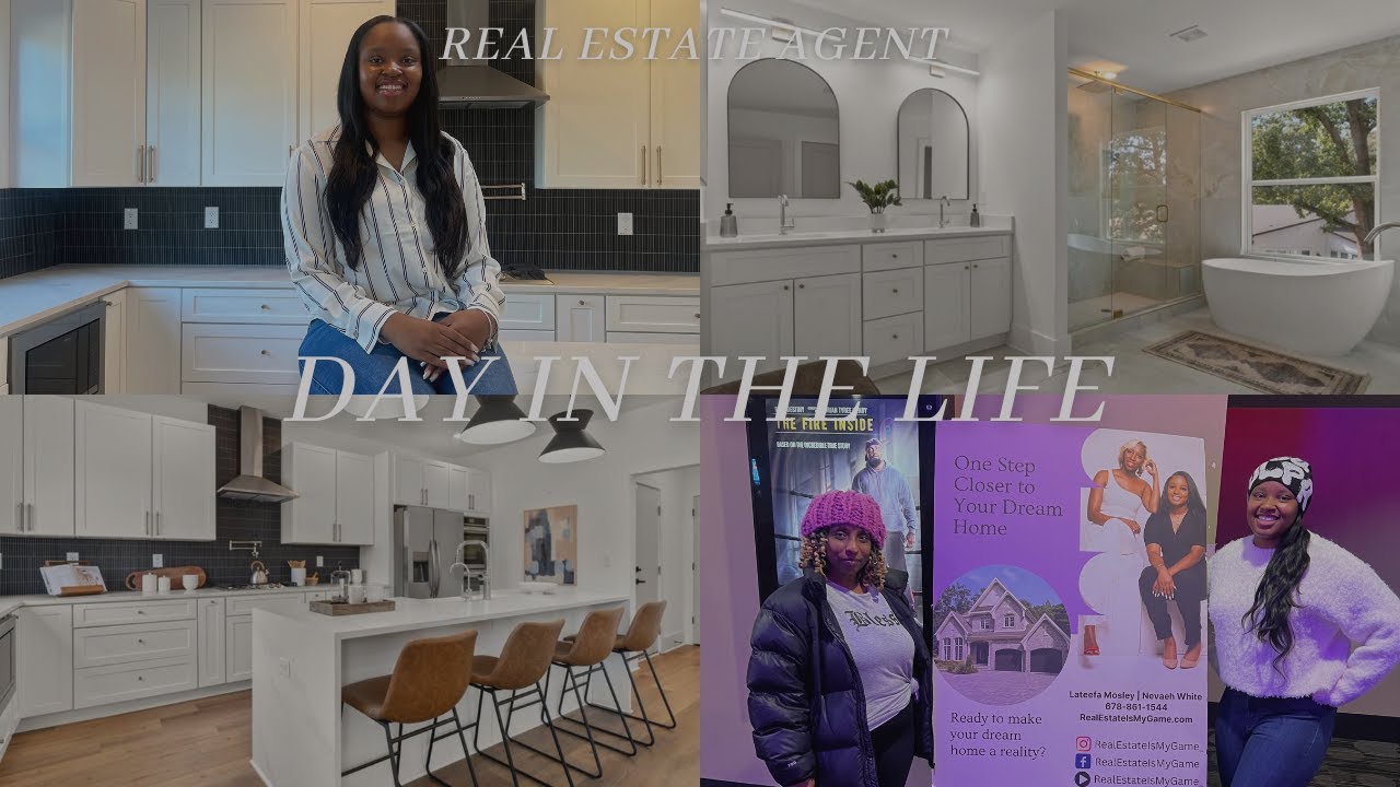 DAY IN THE LIFE OF A REAL ESTATE AGENT/REALTOR | Realistic Vlog ...