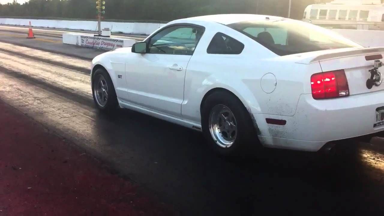 Turbo S197 Mustang Turbo Pete - 1/8 Mile HD - YouTube