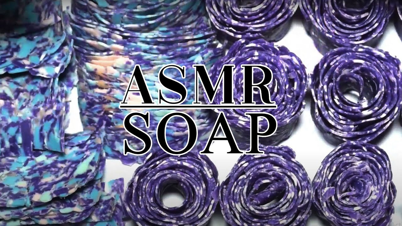 ASMR SOAP | RECYCLED SOAP | Help you Sleep - YouTube