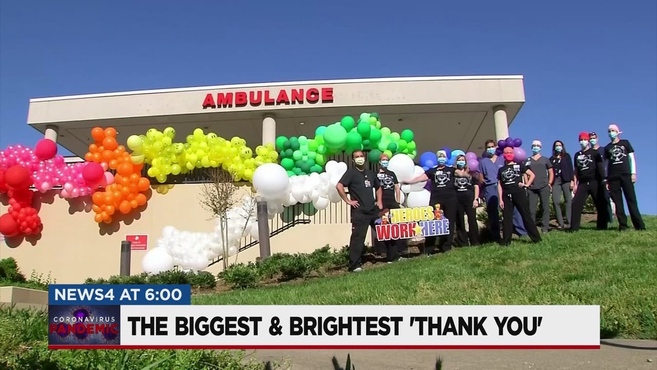 The Biggest And Brightest "Thank You" - YouTube