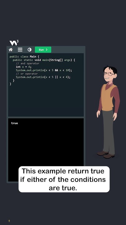 Java Operators - Part 6 - Logical Operators - #w3schools #java #programming - YouTube