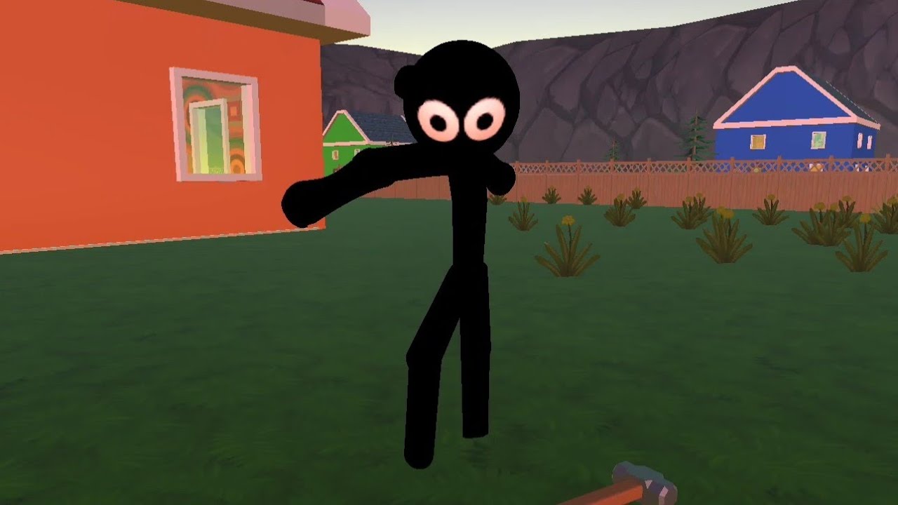 Stickman Neighbor Scary Secret - Episode 2 - Gameplay - YouTube