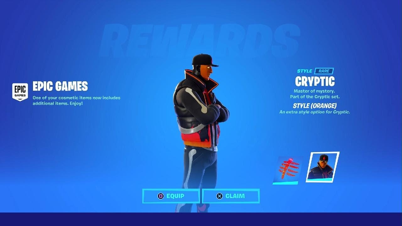 New Cryptic Style! Fortnite - YouTube