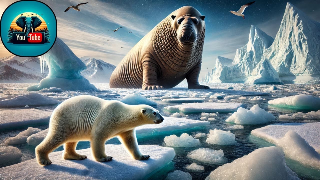🐻 ️ Polar Bear vs. Elephant Seal: The Ultimate Arctic Clash | Strength ...