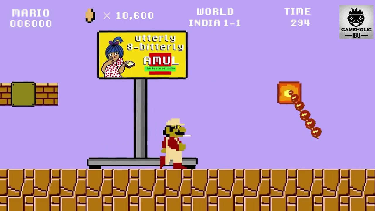 Super Mario || Indian Version || Gameholic Ibu - YouTube