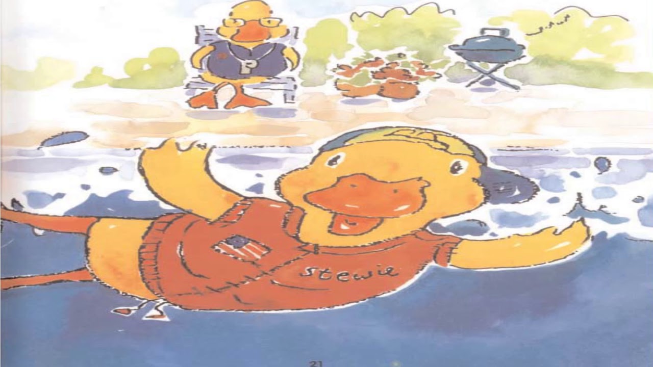 Stewie the Duck Learns To Swim - YouTube