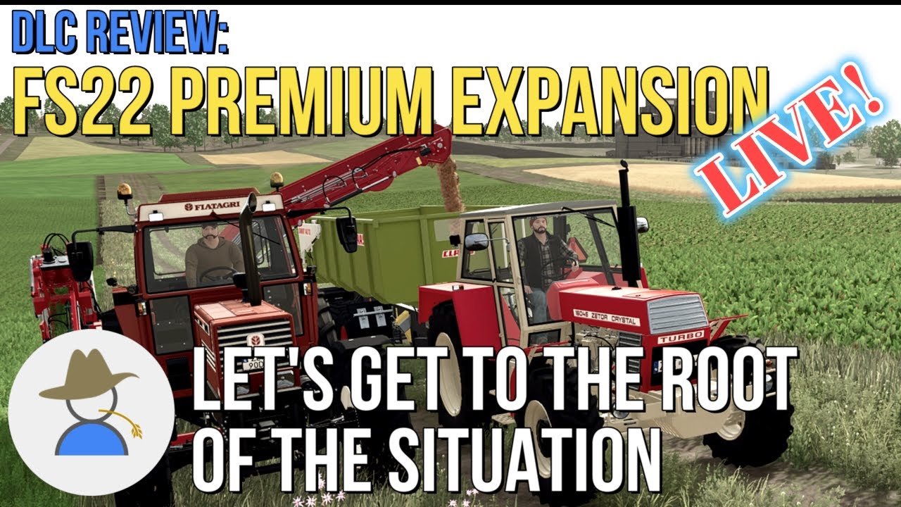 LIVE! - DLC Review: Premium Expansion - Zielonka - FS22 - YouTube