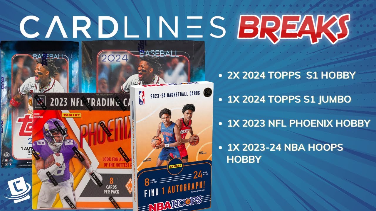 2024 Topps Series 1 Hobby & Jumbo. 2023 NFL Phoenix. 23-24 NBA Hoops ...