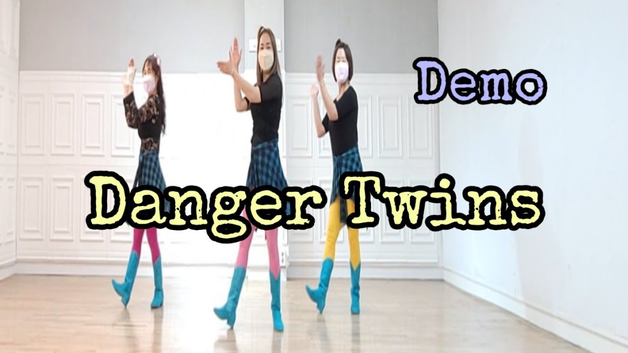 Danger Twins - Line Dance (Demo) - YouTube