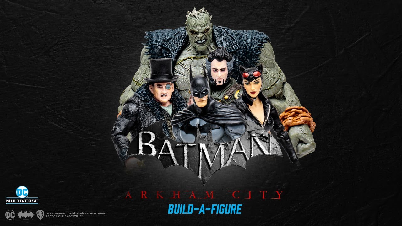 NEW Batman: Arkham City Build-A-Figure | Action Figure Showcase - YouTube
