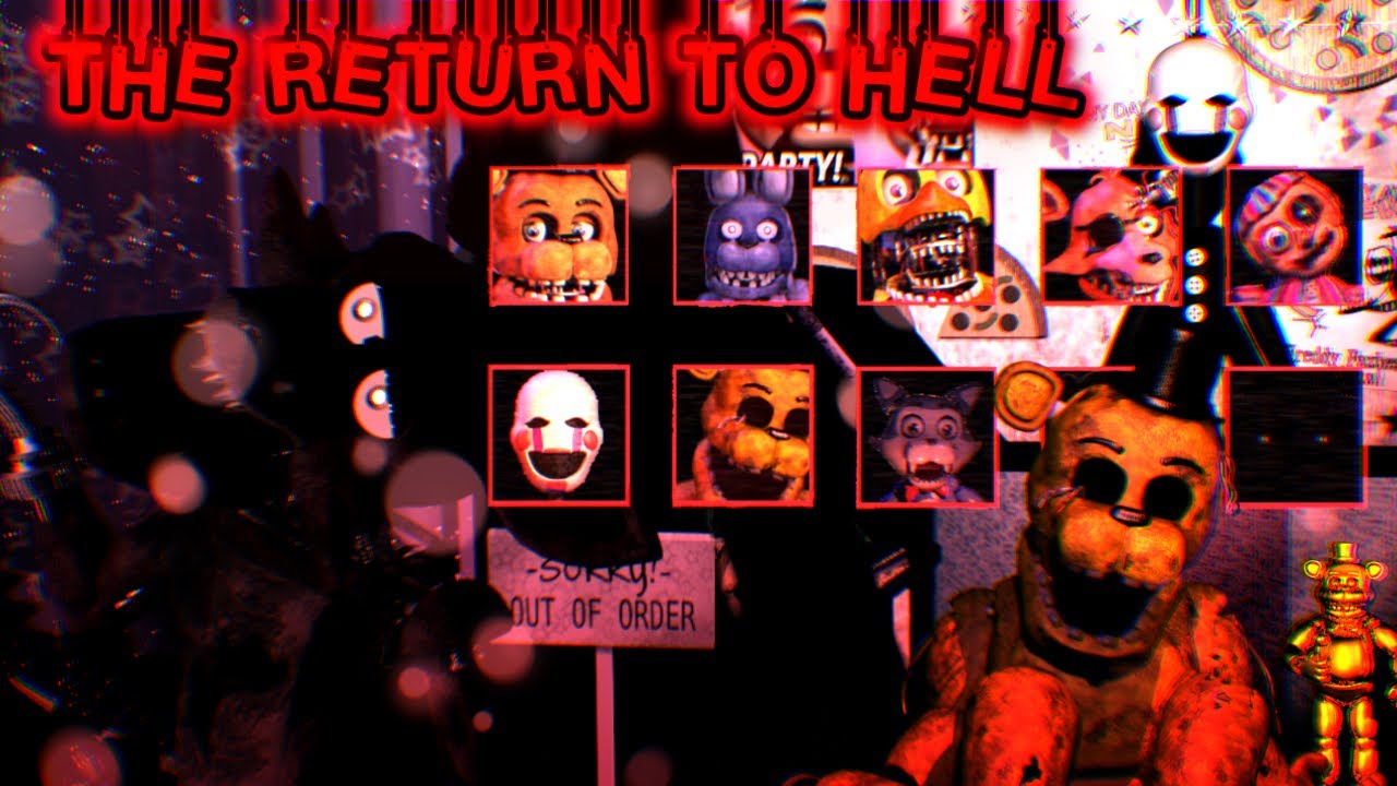 The Return to Hell Verified || The Return to Freddy's Custom Night - YouTube