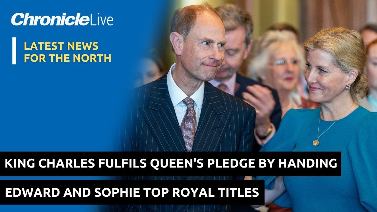 King Charles finally fulfils Queen's pledge by handing Edward and ...