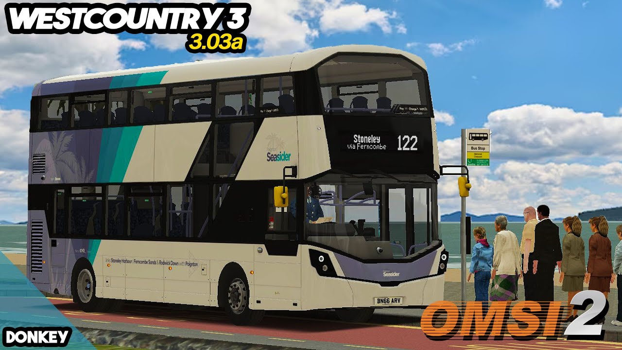 Omsi 2 - Westcountry 3 - Route 122 - Masterbus Gen 3 - YouTube