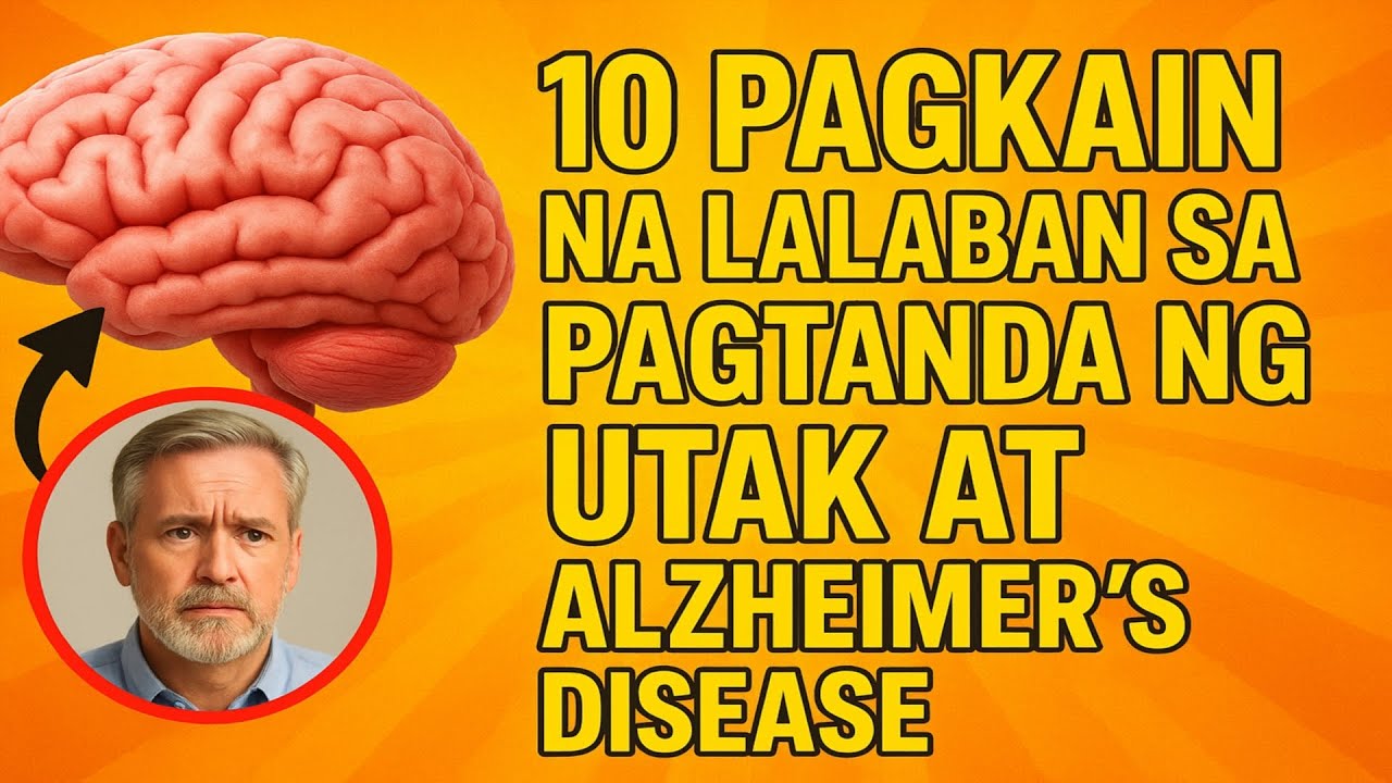 10 Pagkain na Lalaban sa Pagtanda ng Utak at Alzheimers Disease 🧠 - YouTube