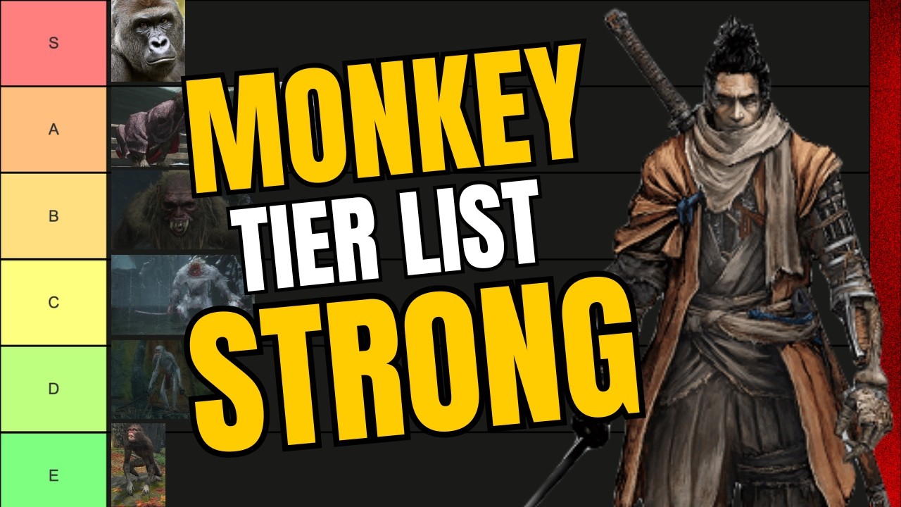 I ranked every monkey in Sekiro - YouTube