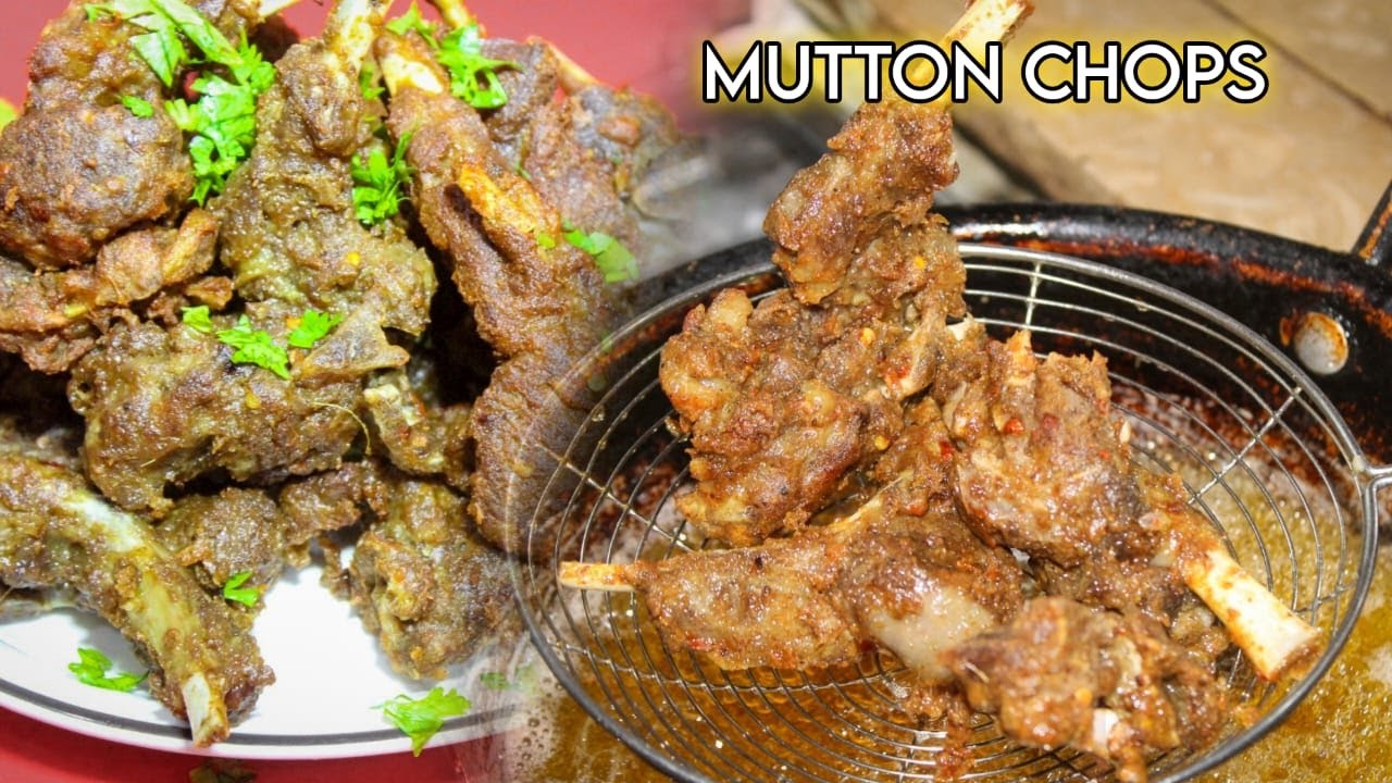 Mutton Chops /Mutton Champ Recipe by King Chef Shahid - YouTube
