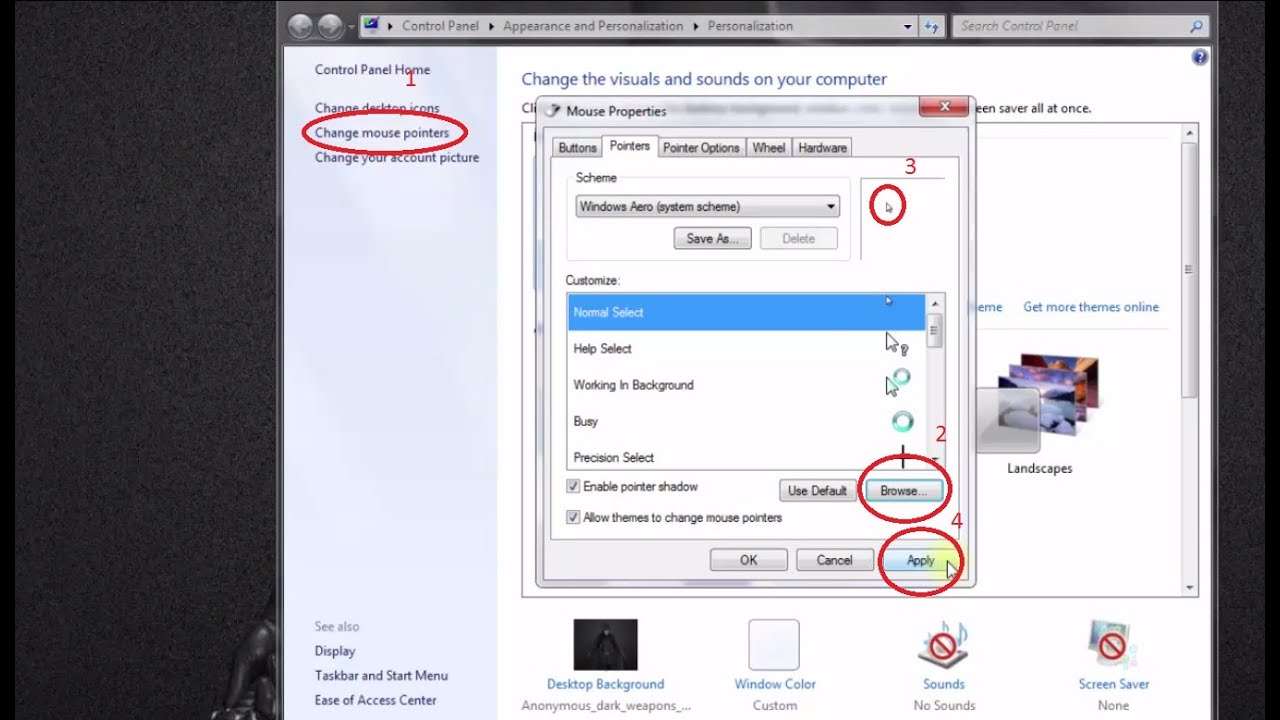 Cursor Mini aero - YouTube