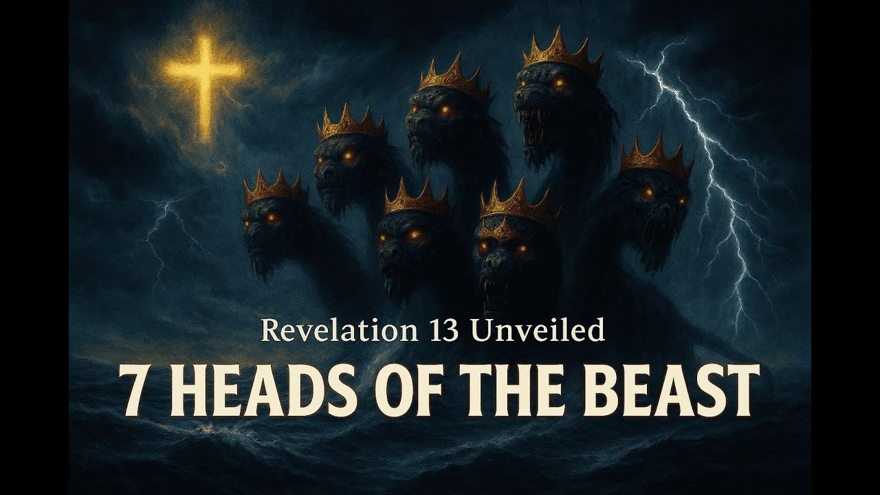 The 7 Heads of the Beast - Revelation 13-1 - YouTube
