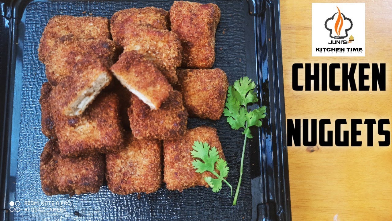 Crispy and Easy Chicken Nuggets||Nuggets Recipie||Junis kitchen time ...