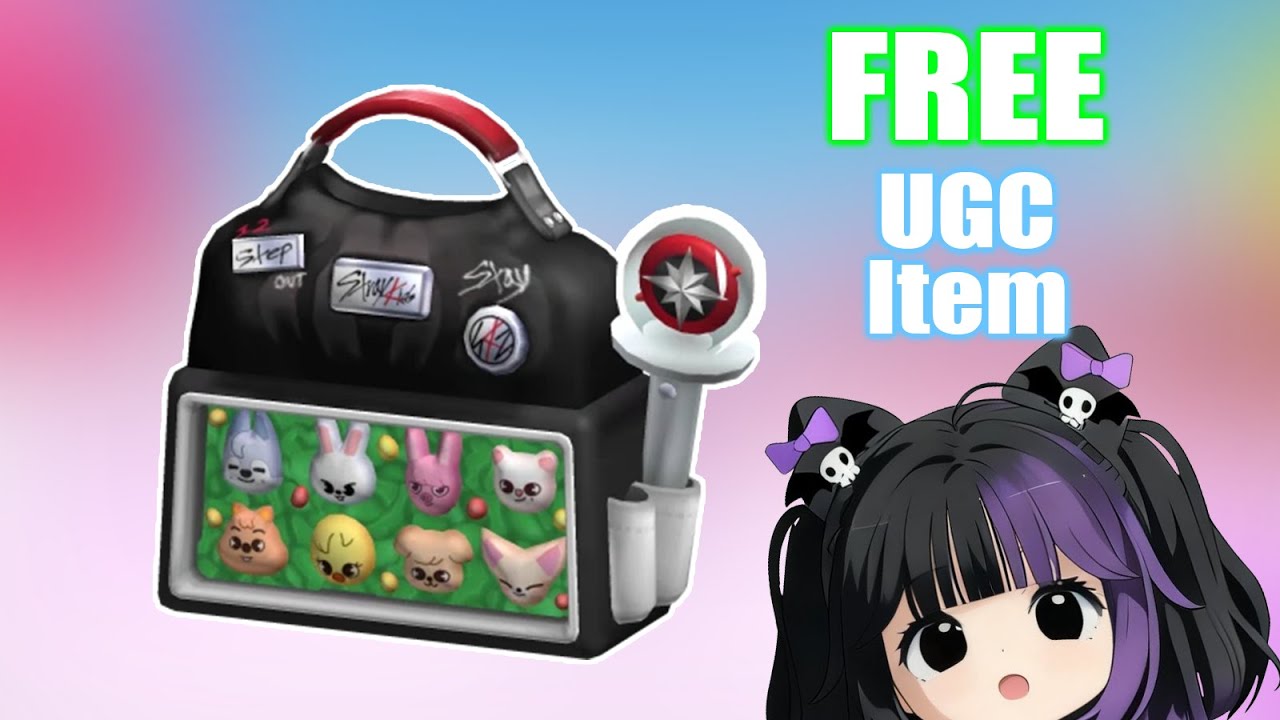 【结束】Stray Kids SKZOO Backpack - roblox免费UGC - FREE UGC ITEM - YouTube