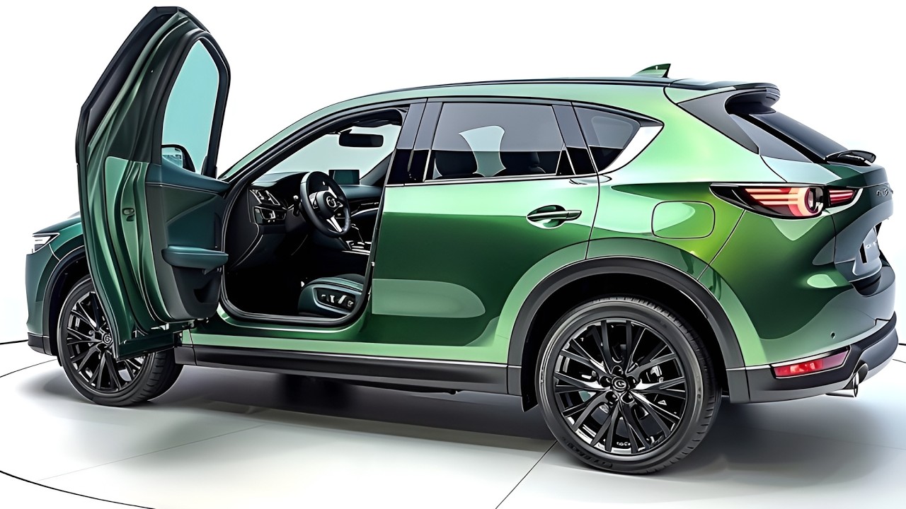 2026 Mazda CX-5: First Glimpse at the Redesigned Mid-Size SUV! - YouTube