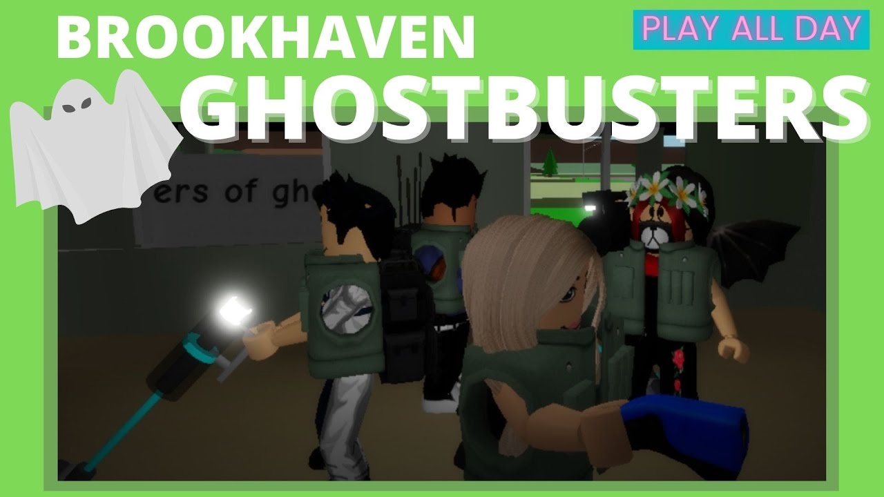 👻 ROBLOX BROOKHAVEN 🏡 RP GHOSTBUSTERS - YouTube