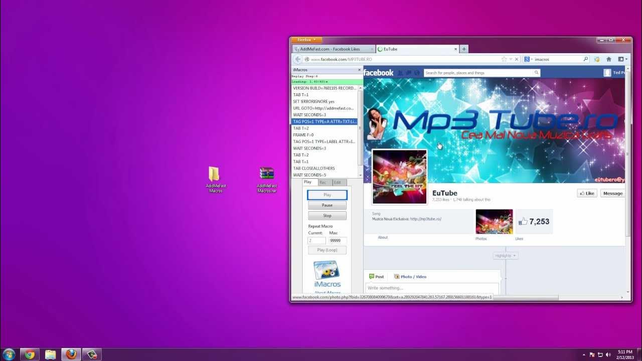 Addmefast Bot - AddMeFast Imacro Macro Script - Unlimited Points - YouTube