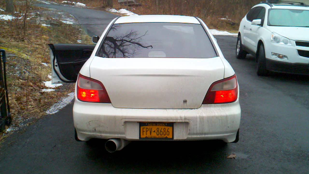 Subaru Impreza UEL header, high flow cat, Tsudo ca - YouTube
