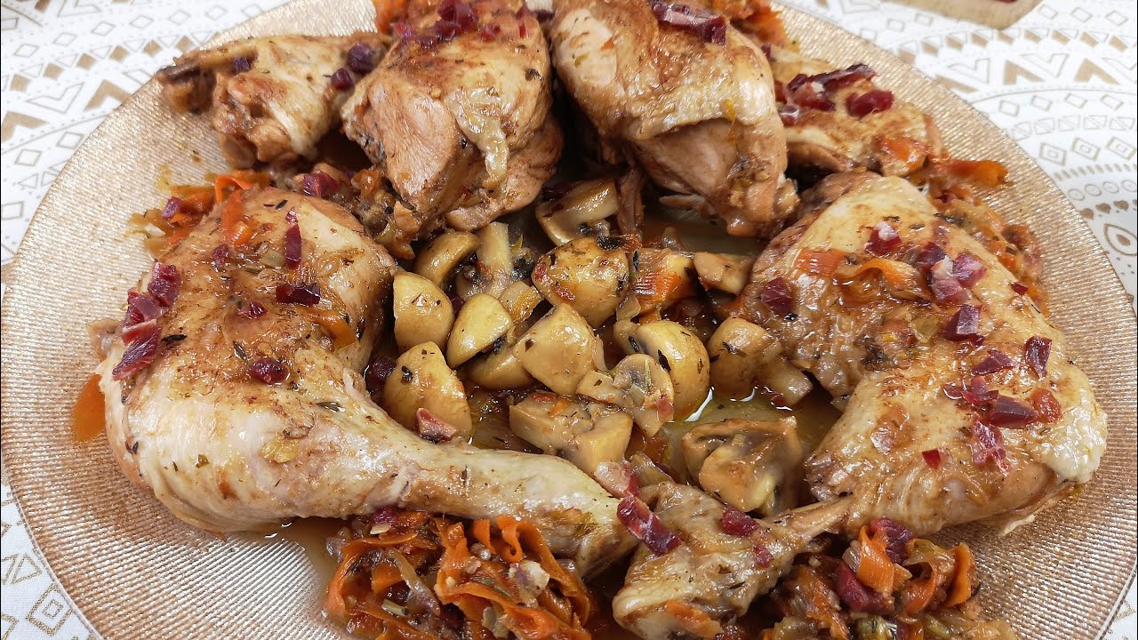 POLLO EN SALSA--un pollo diferente, A los 12 Aromas - YouTube